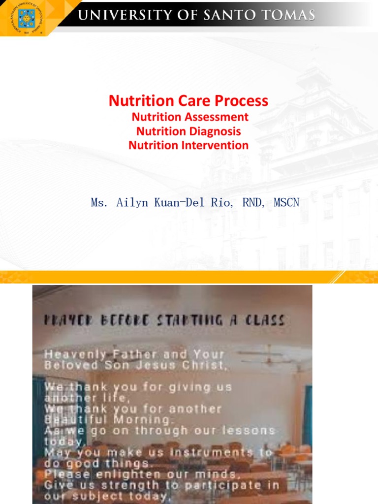 NCP Assessment Diagnosis Intervention p1 PDF NCPLec | PDF | Dietitian ...