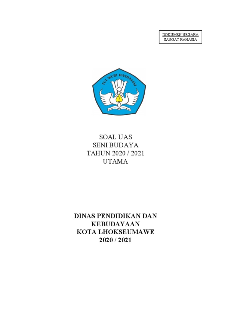 Soal Uas 2021 | PDF