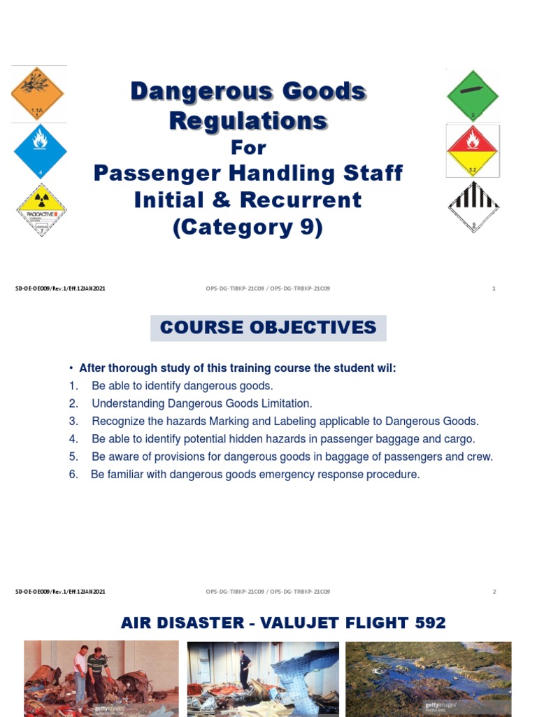 Approved 2021 DGR CAT 9 | PDF