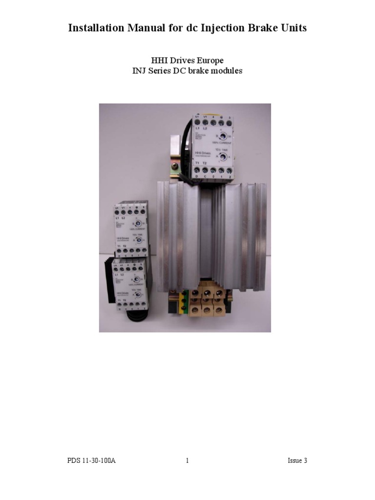DC-injection-motor-brake-instructions | Electrical Wiring | Relay