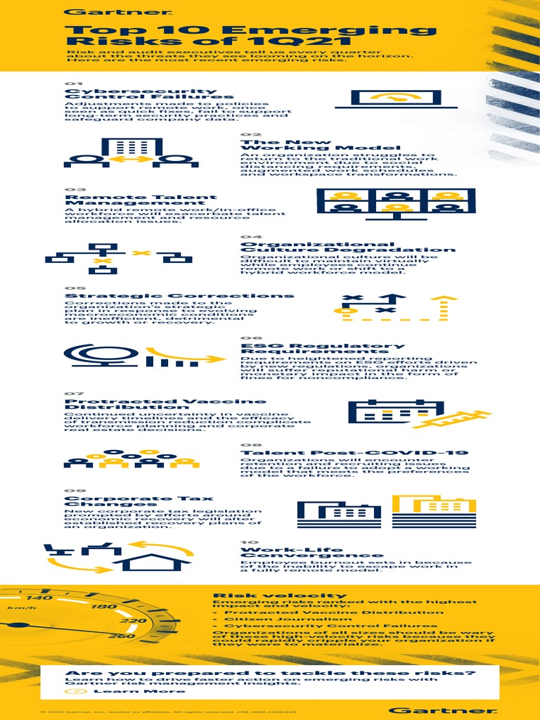 Top Ten Emerging Risks | PDF | Telecommuting | Risk
