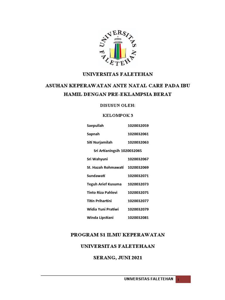 SGD 1 ANC Kelompok 3 Ma | PDF