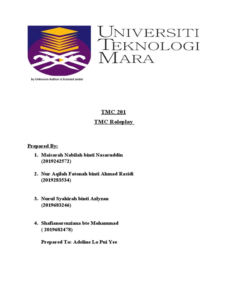 TMC 201 TMC Roleplay | PDF