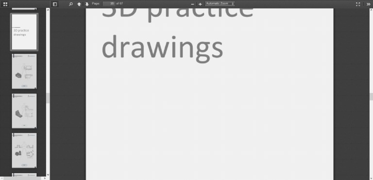 AUTOCAD 2D and 3D Exam Sample Questions | PDF