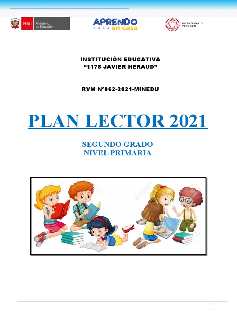2do-Plan-Lector-1178 2021 | PDF | Maestros | La naturaleza humana