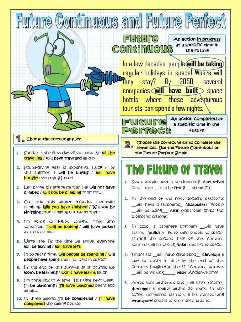Grammar 2 Future Perfect And Future Continuous Grammar Download Free