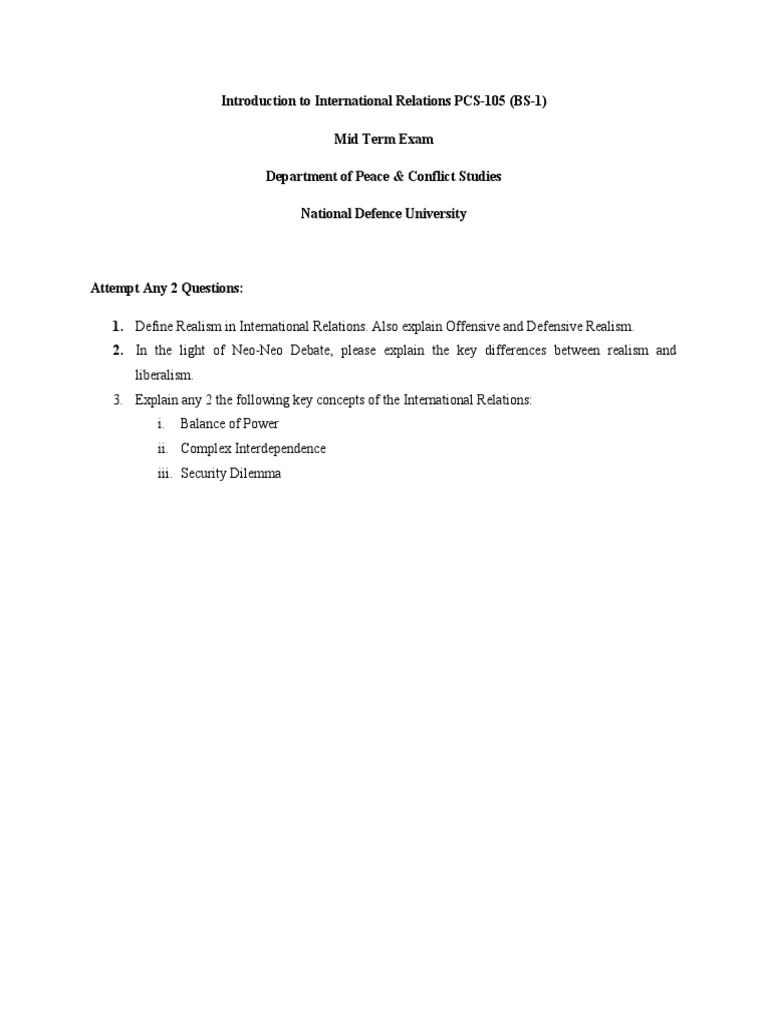 Question Paper | PDF | Finance & Money Management | Politics