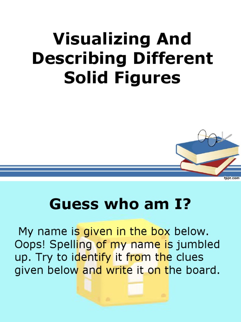 Identifying Solid Figures and Shapes | PDF | Language Arts & Discipline