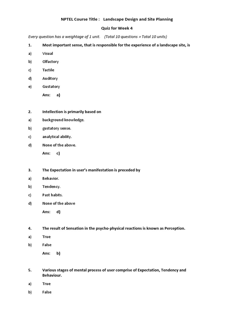 Week 4 Assignment Solution | PDF