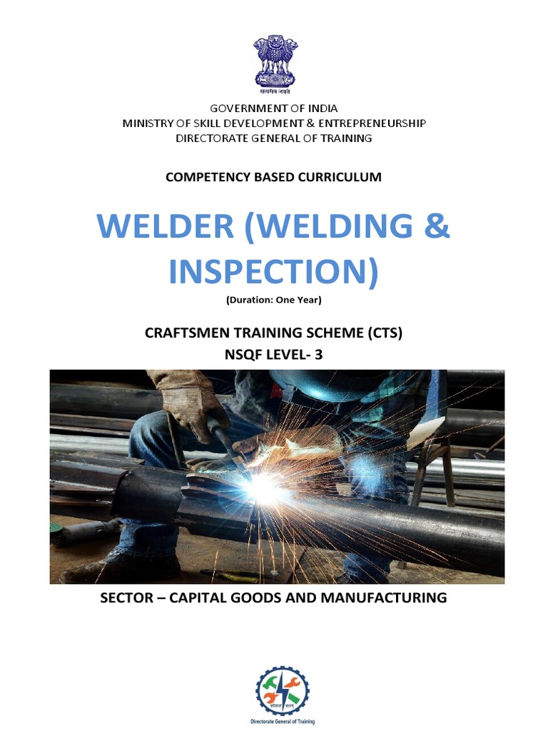 CTS Welder (Welding and Inspection) - NSQF | PDF | Welding | Construction