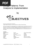 Design Pattern Cheatsheet | PDF | Software Engineering | Computing