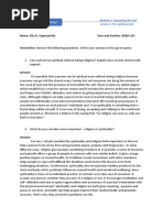 Suarez, Faye Mae C. (UTS) | PDF | Meaning Of Life | Online And Offline