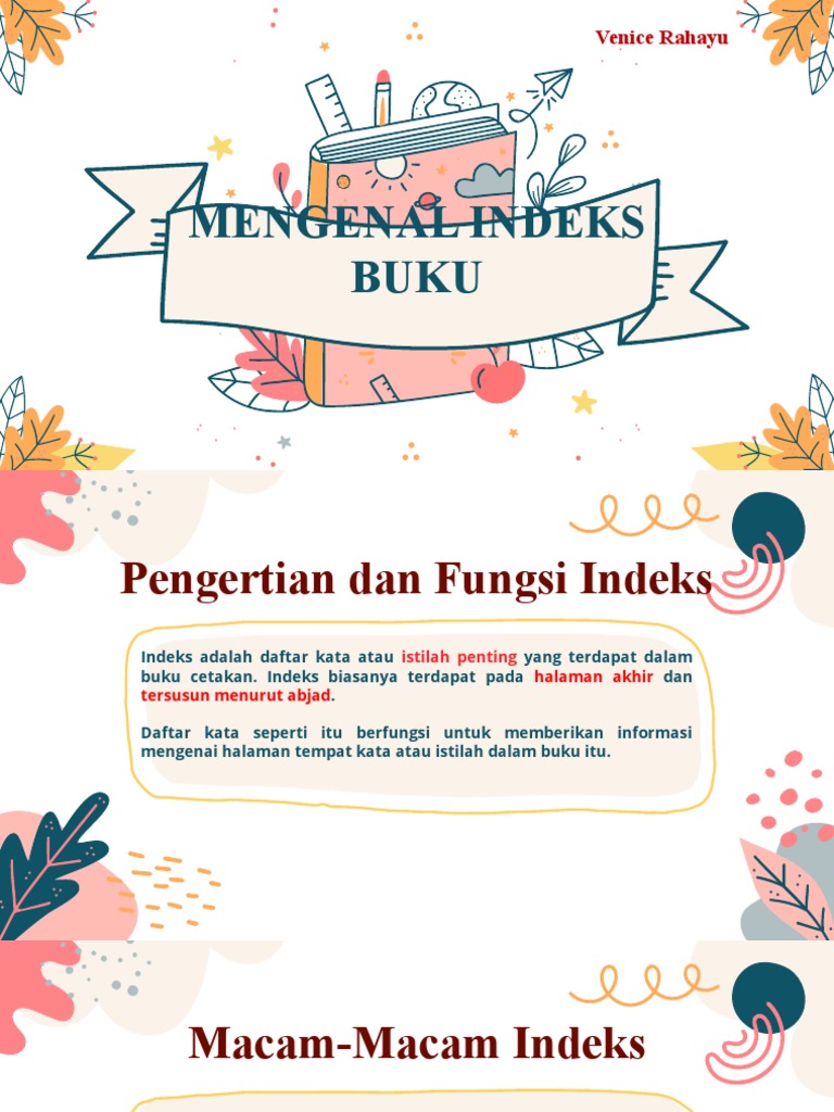 Panduan Membaca dan Indeks Buku | PDF
