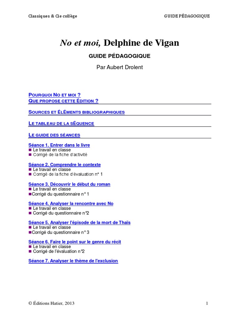 Pdfslide - Tips No Et Moi Delphine de Vigan Pdfeditions No Et Moi ...