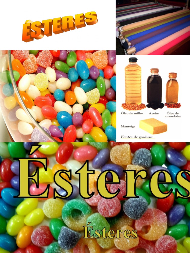 Características e Nomenclatura dos Ésteres | PDF | Éster | Cera