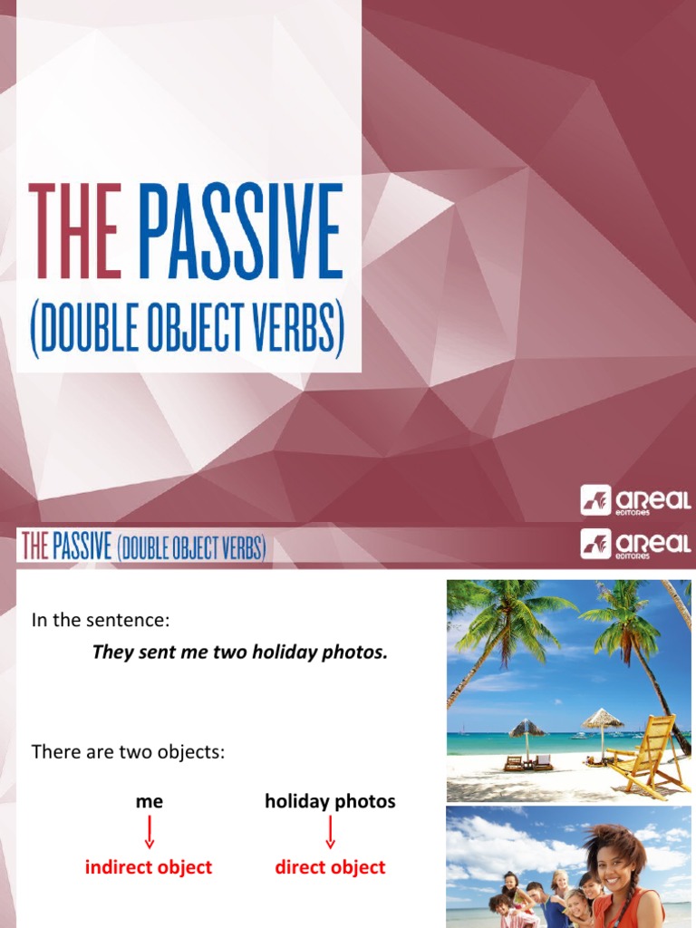 Double Object Passive Voice Explained | PDF | Object (Grammar ...