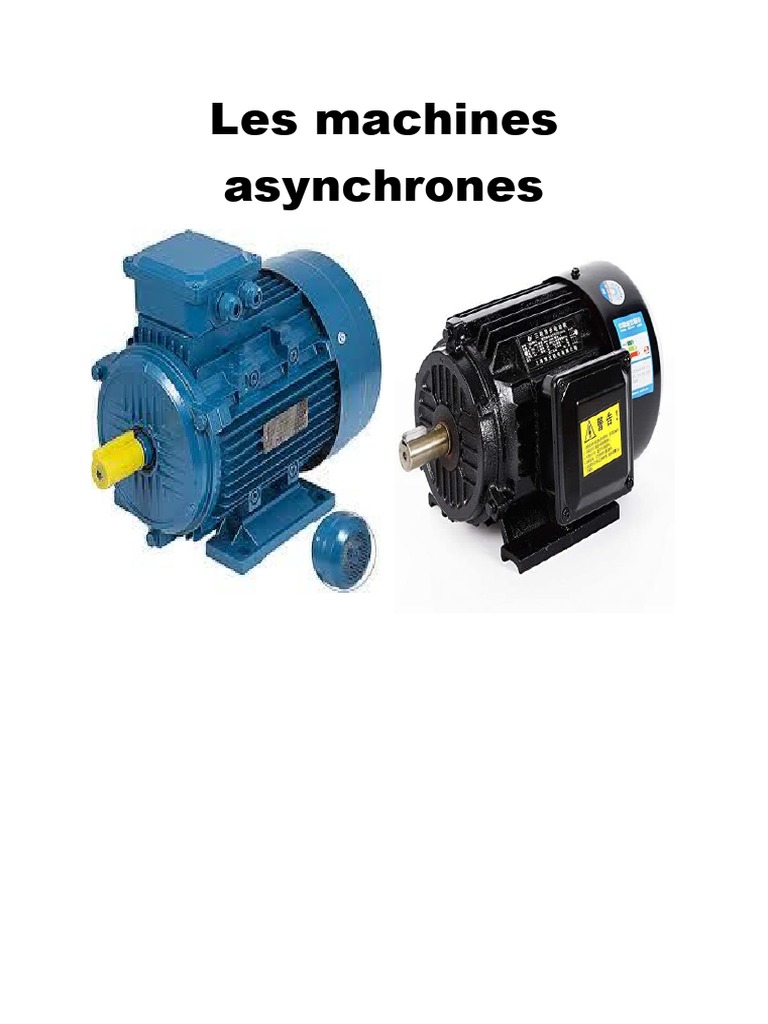 Les Machines Asynchrones | Download Free PDF | Physique | Électrotechnique