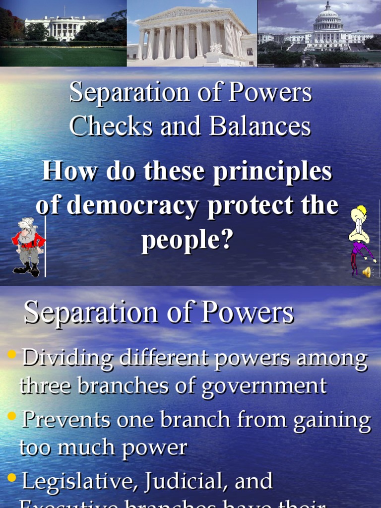 Understanding Separation of Powers | PDF | Law