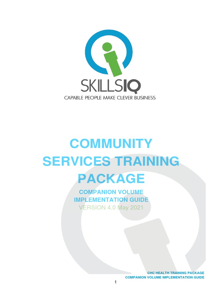 CHC Implementation Guide Version 4.0 May 2021 Final | PDF | Human Nature | Labour