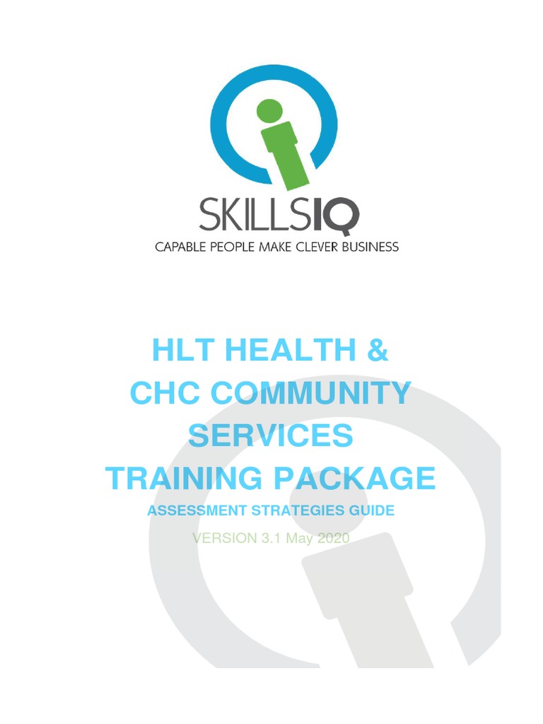 HLT CHC Assessment Strategies Guide Version 3.1 May 2020 | PDF ...