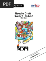 Needlecraft 9 Q1 Module 1 PDF | PDF | Embroidery | Yarn