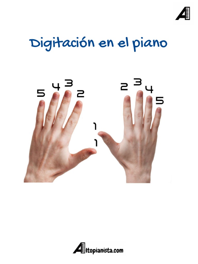 Ejercicios de digitación para piano | PDF