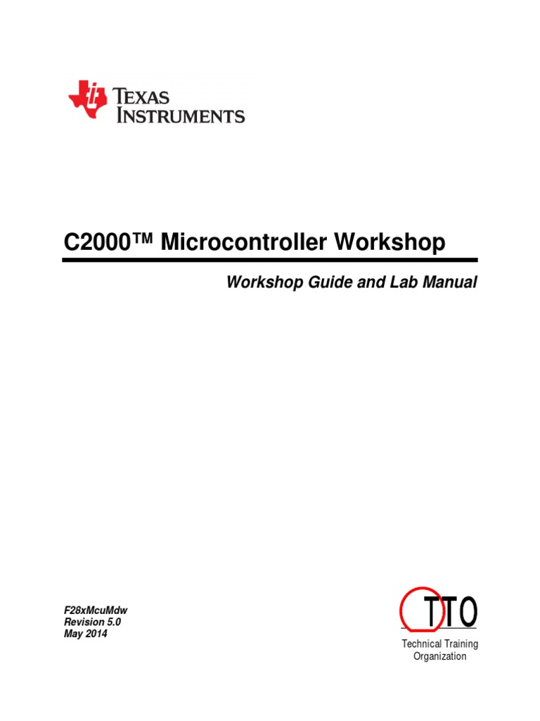 C2000 Microcontroller Workshop | PDF | Central Processing Unit ...
