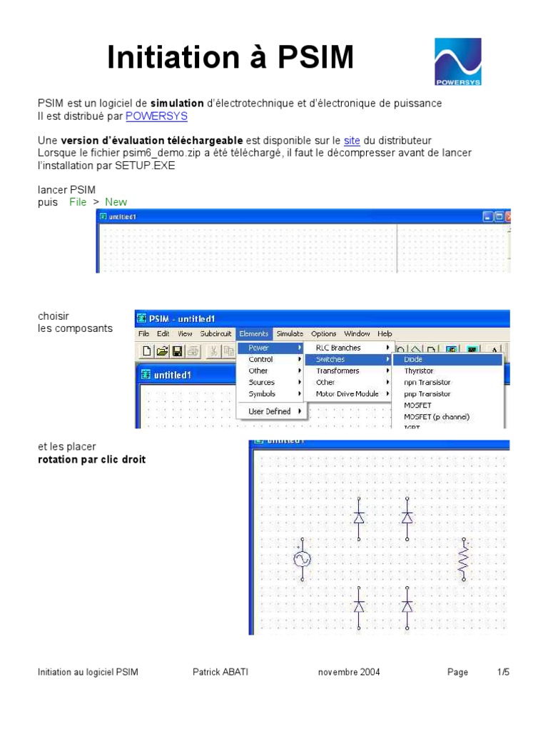 Psim | Download Free PDF | Ingénierie informatique | Électronique