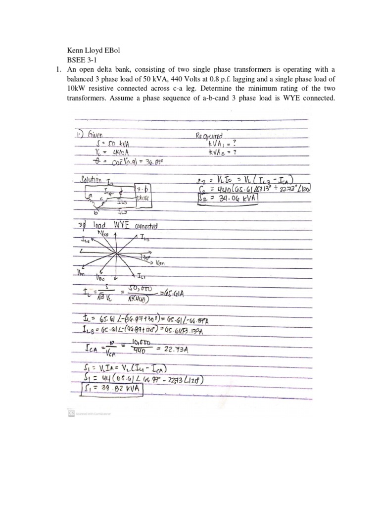 Electrical Engineering Problems | PDF | Science & Mathematics