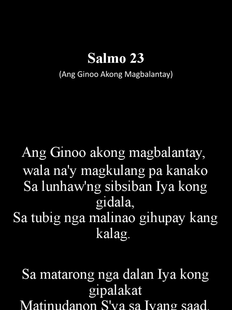 Salmo 23 | PDF