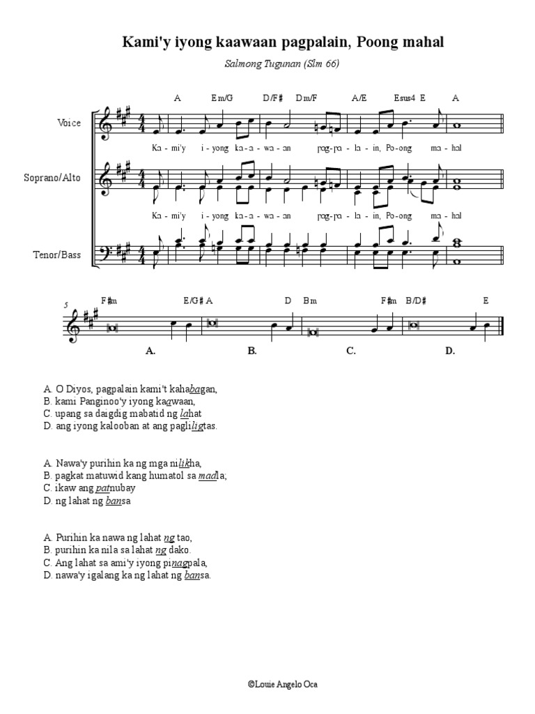 Salmo para Sa Bisperas NG Bagong Taon | PDF