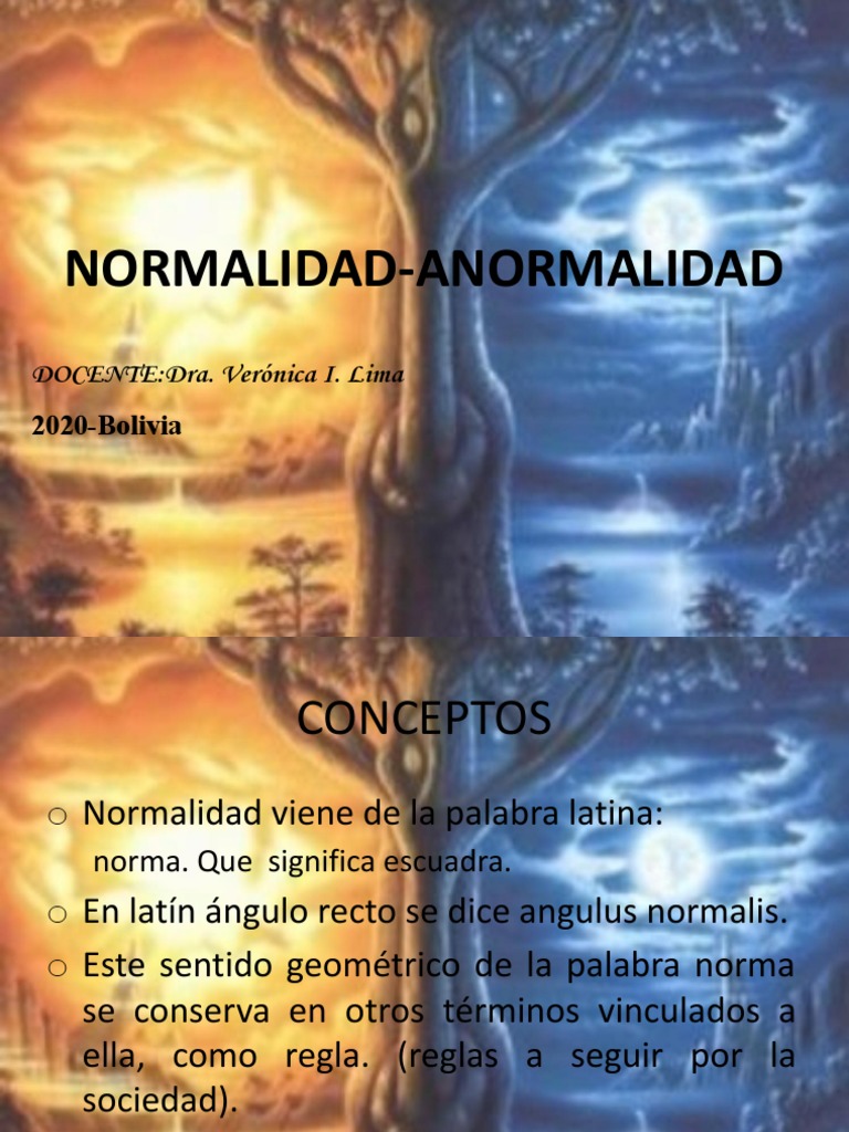 2 Normal y Anormal | PDF | Salud mental | Comportamiento