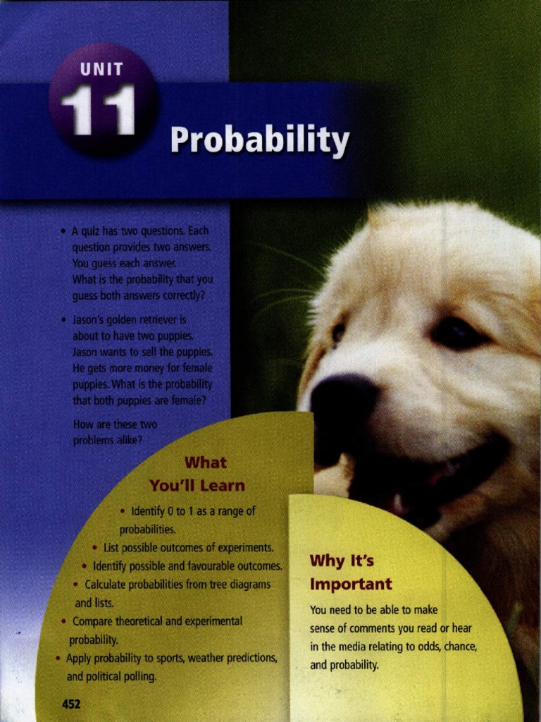 Unit 11 - Probability | PDF