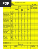 Chiller Daily Checklist | PDF | Chemical Engineering | Equipment