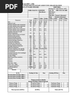 Cooling Tower Checklist | PDF | Bearing (Mechanical) | Belt (Mechanical)