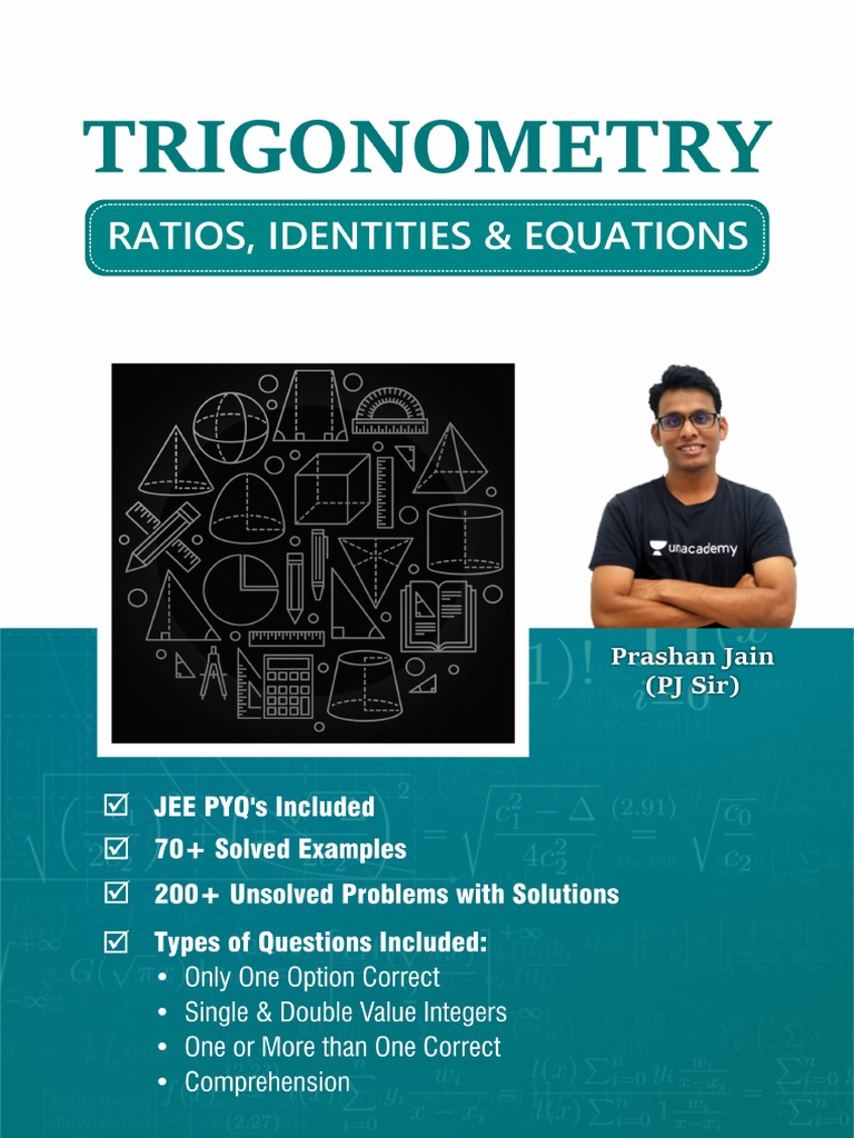 Trigonometry Book by PJ Sir | PDF | Trigonometric Functions | Sine