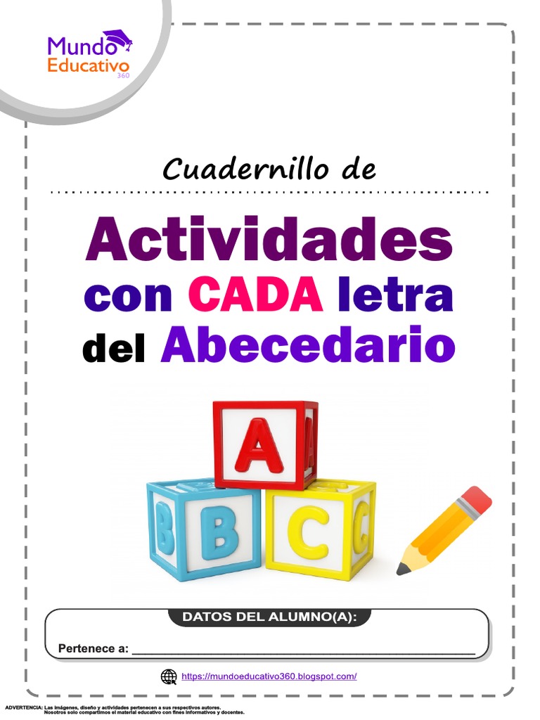Actividades de Abecedario para Niños | PDF