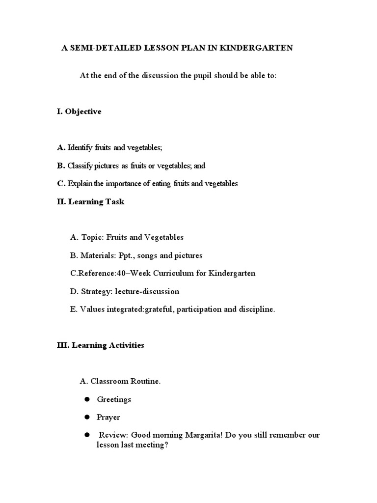Fruits-and-Vegetables-Semi-Detailed-Lesson-Plan-May-27-2021-evaluated ...