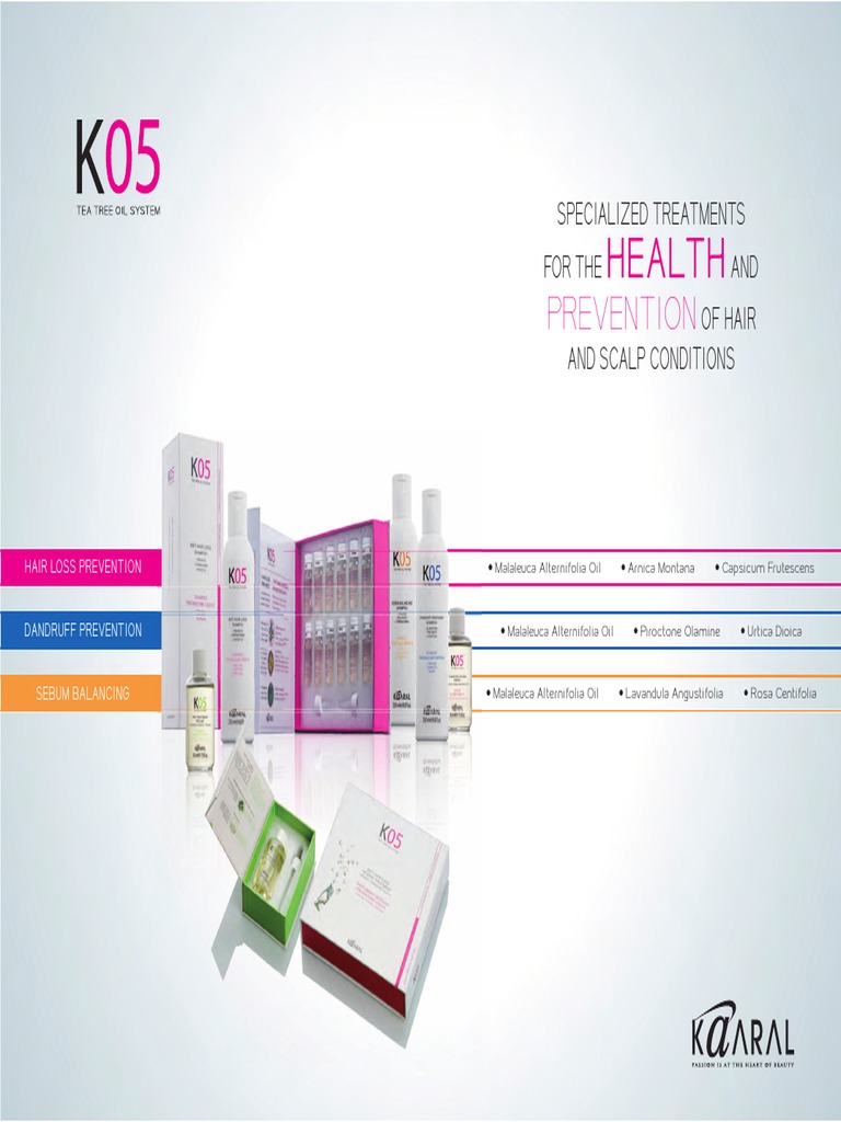 Leaflet K05 Anti Hair Loss | PDF | Hair Loss | Shampoo