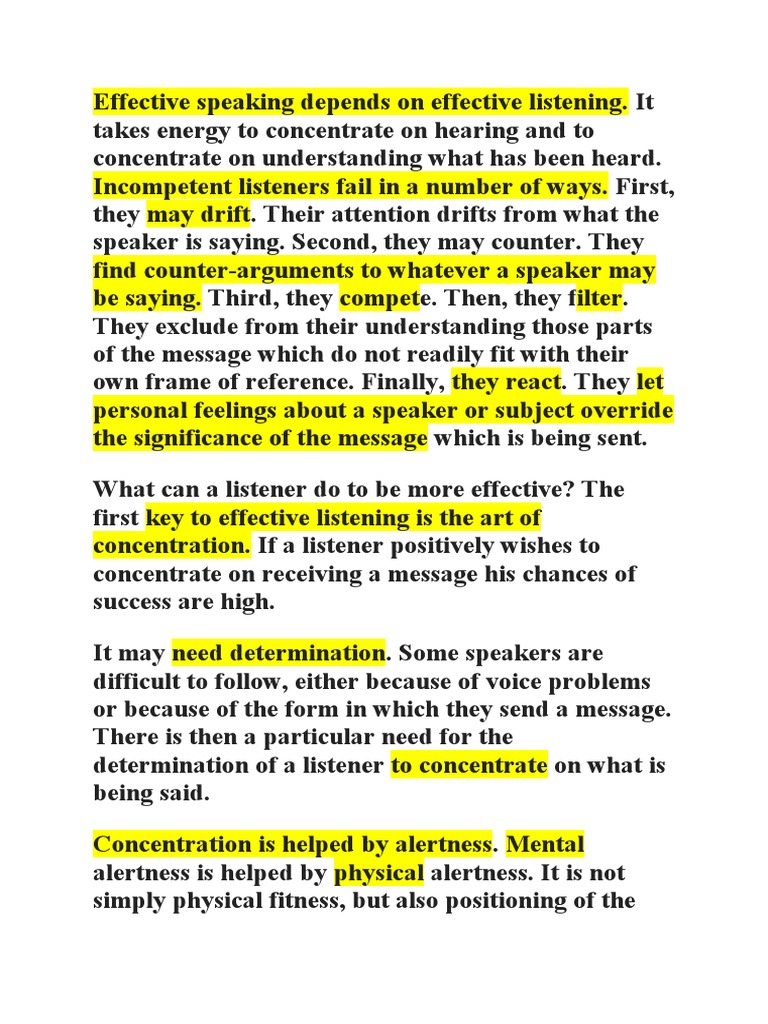 Note Making Passage | PDF | Human Communication | Cognition