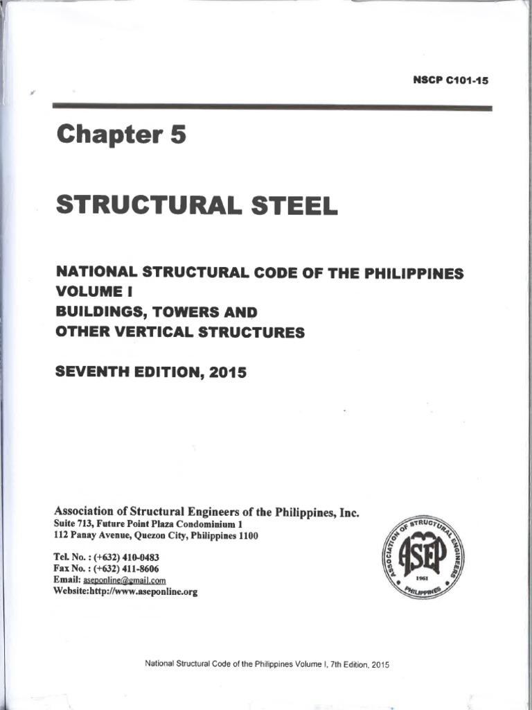 Steel Design NSCP 2015 | PDF