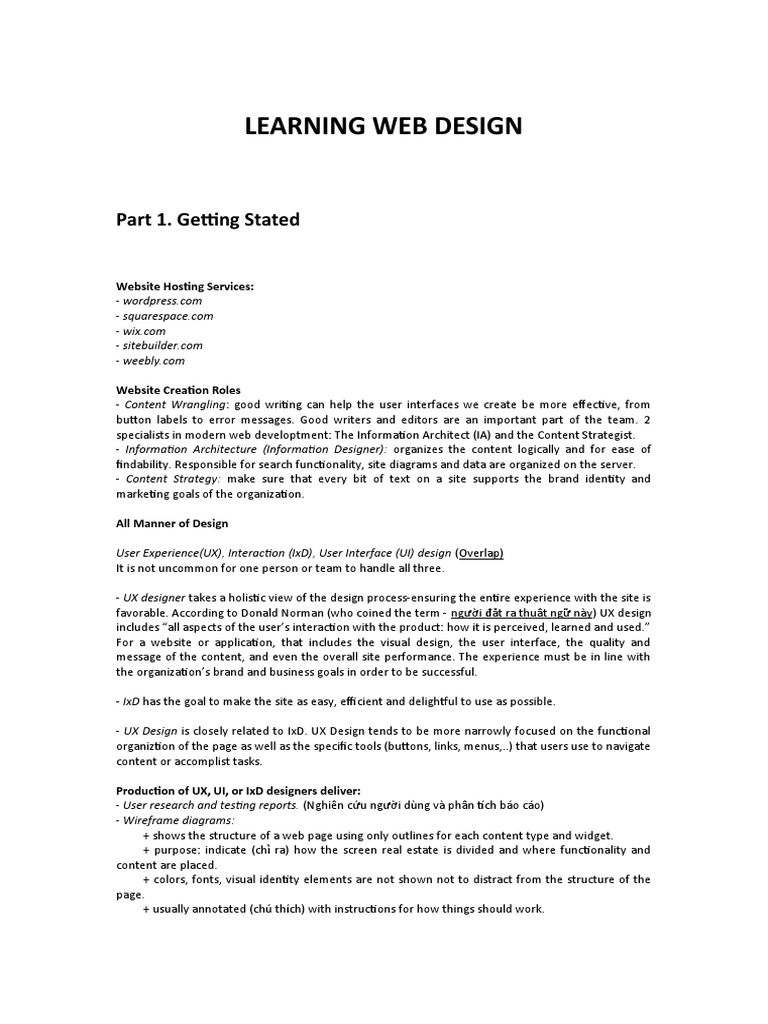 Learning Web Design | PDF | Hypertext Transfer Protocol | World Wide Web