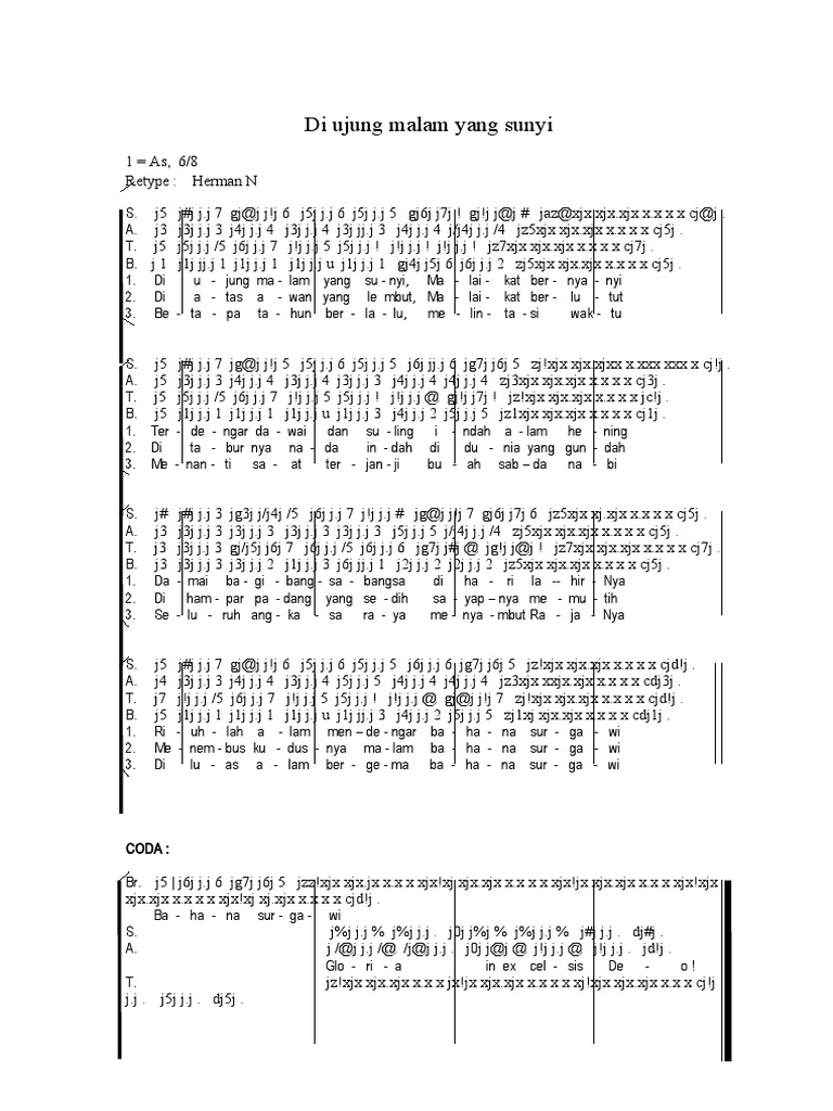 Di Ujung Malam Yg Sunyi | PDF | Olahraga & Rekreasi | Seni & Disiplin Bahasa