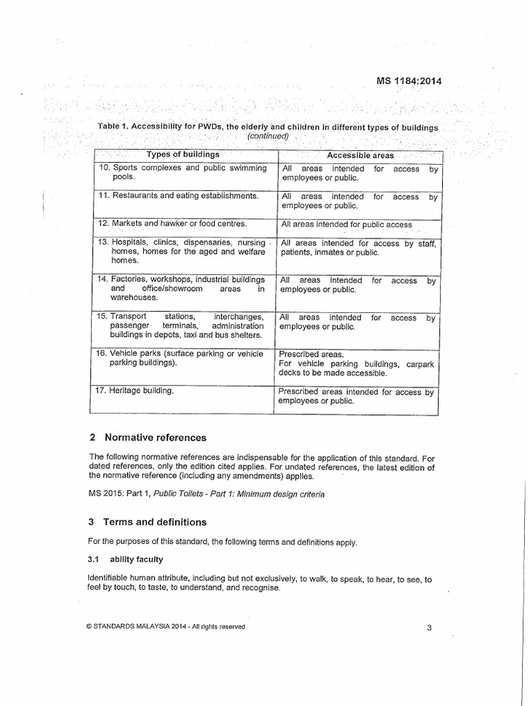 MS1184 2014 Universal Design Part 1-12 | PDF