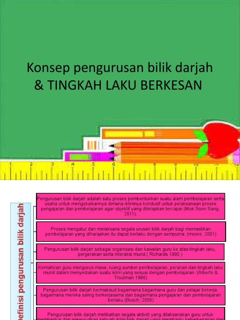 Konsep Pengurusan Bilik Darjah | PDF