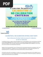 IMTE Calibration Control Procedure | PDF | Calibration | Verification ...
