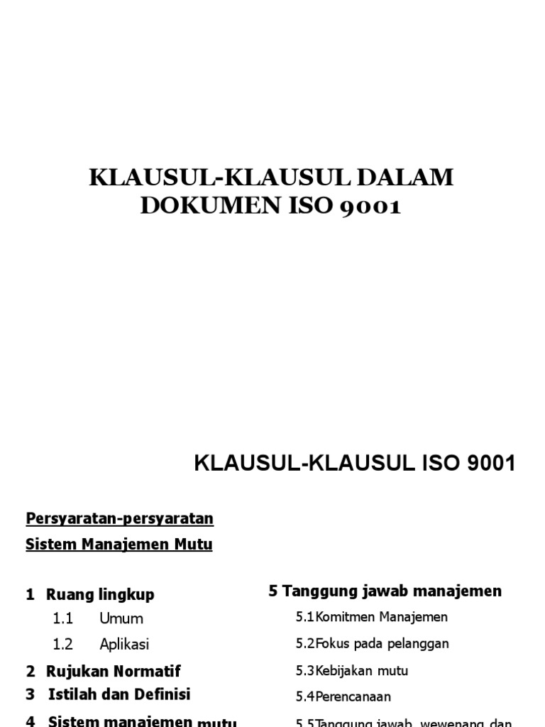 Klausul | PDF