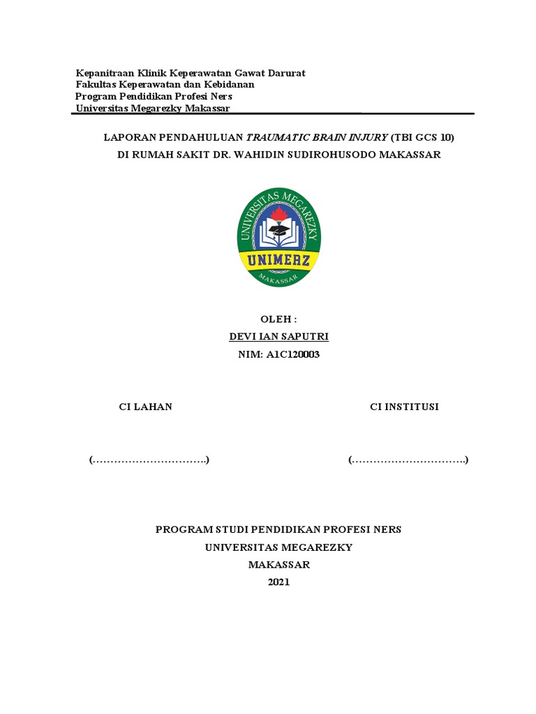 LP TBI Gadar (Devi Ian Saputri) | PDF | Pengembangan Diri