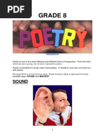 Poetry Booklet GR 9 Copy-1 | PDF | Poetry | Metre (Poetry)