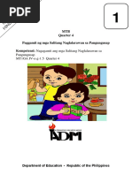 Filipino1 - Q3 - Module14 - Mga Babala Sa Paligid - v1 | PDF